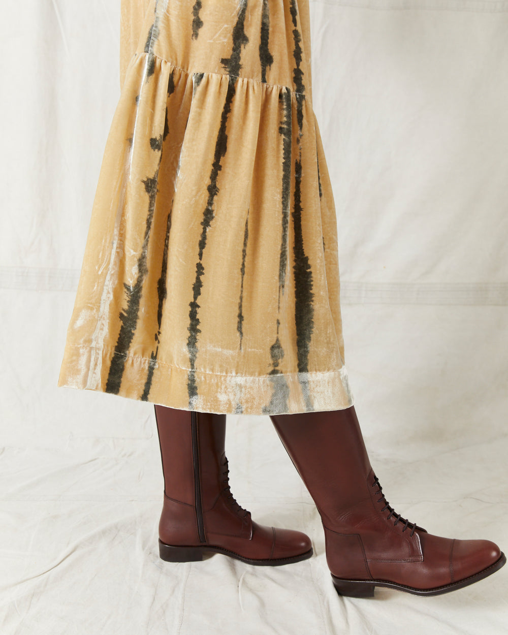 Martini Dress Printed Velvet – MOLOH