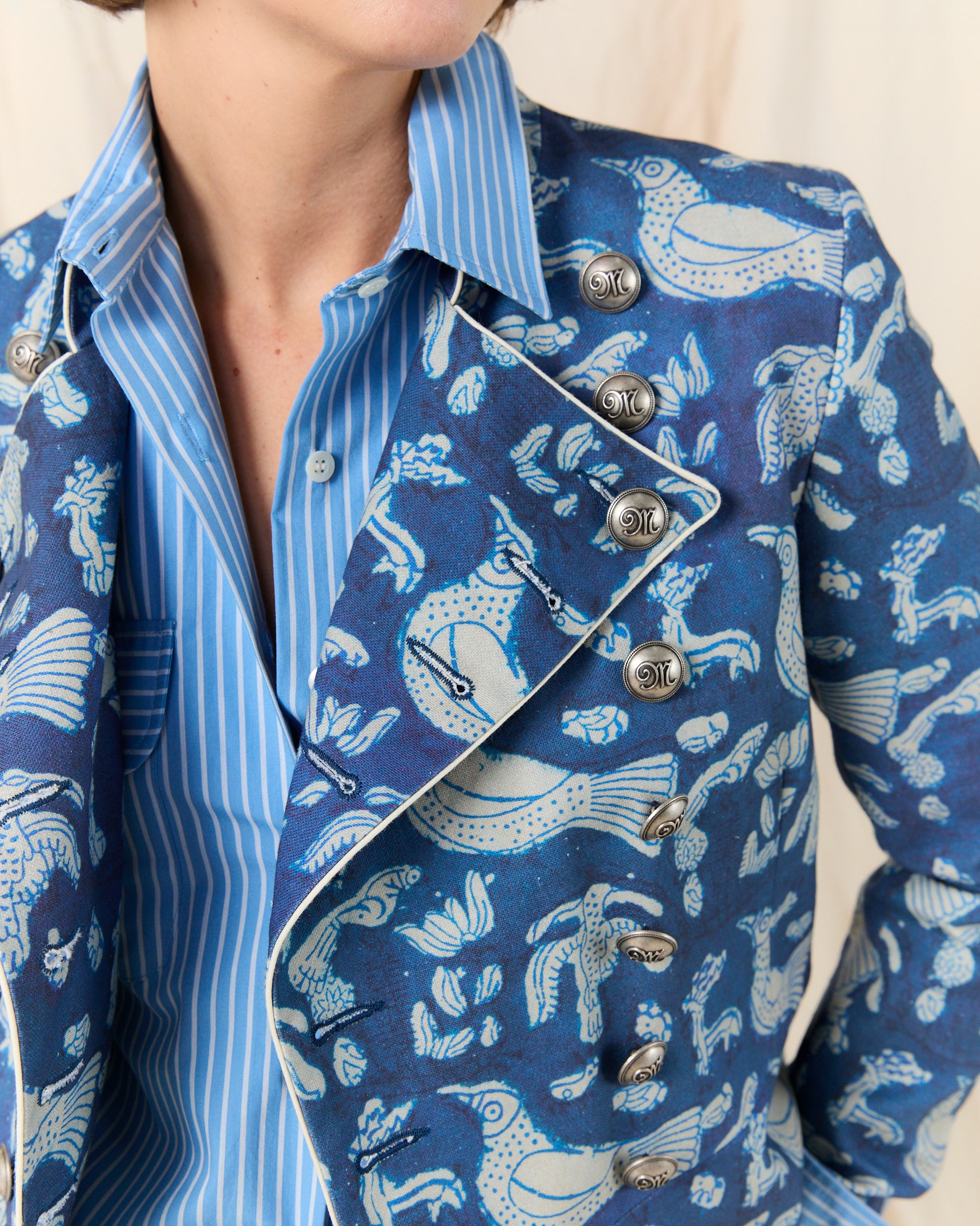 Military Jacket Birds – MOLOH