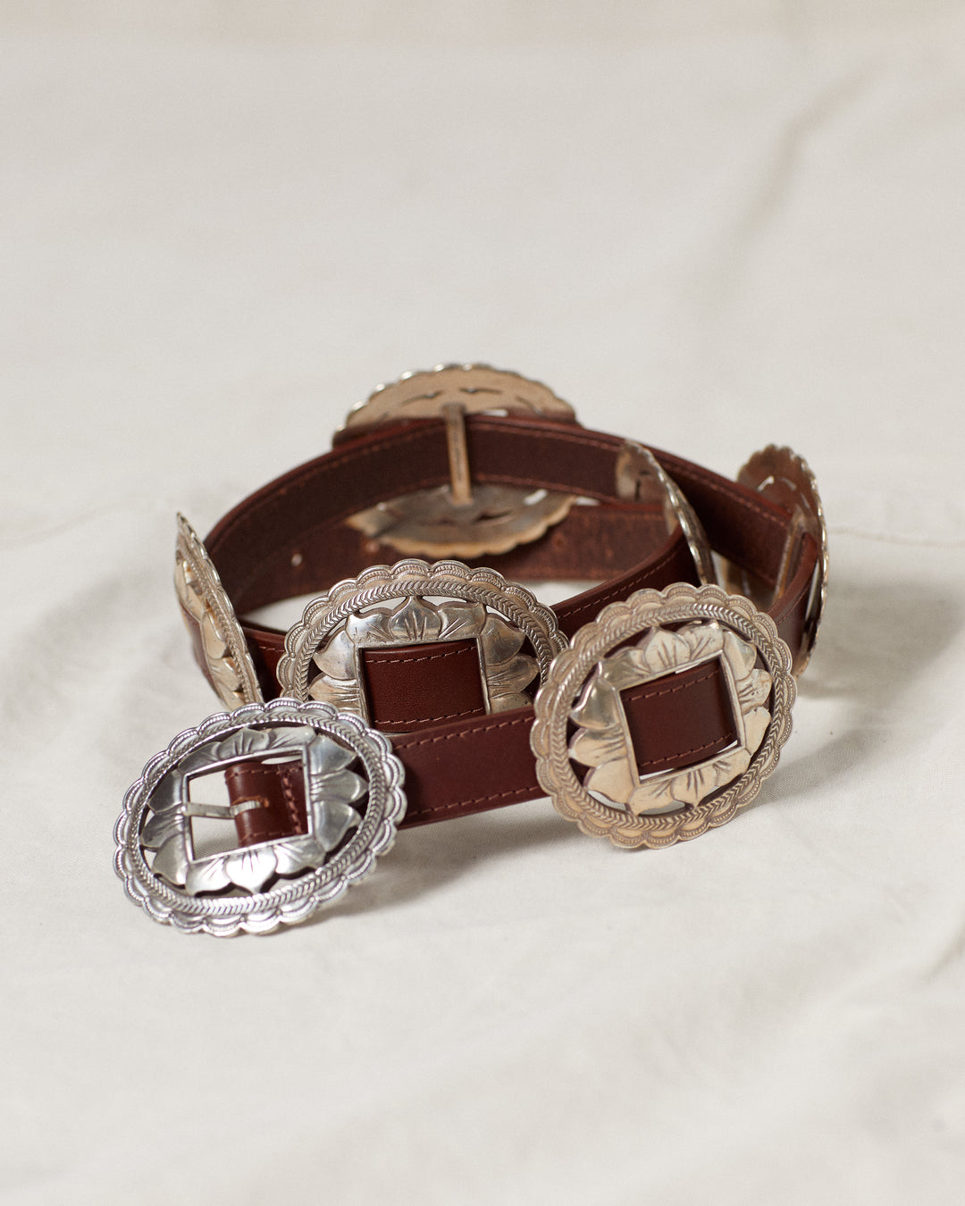 MOLOH's Concho Belt Brown